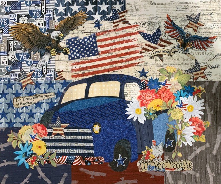 Shippable fabric bundles – Robin's Collage Classes